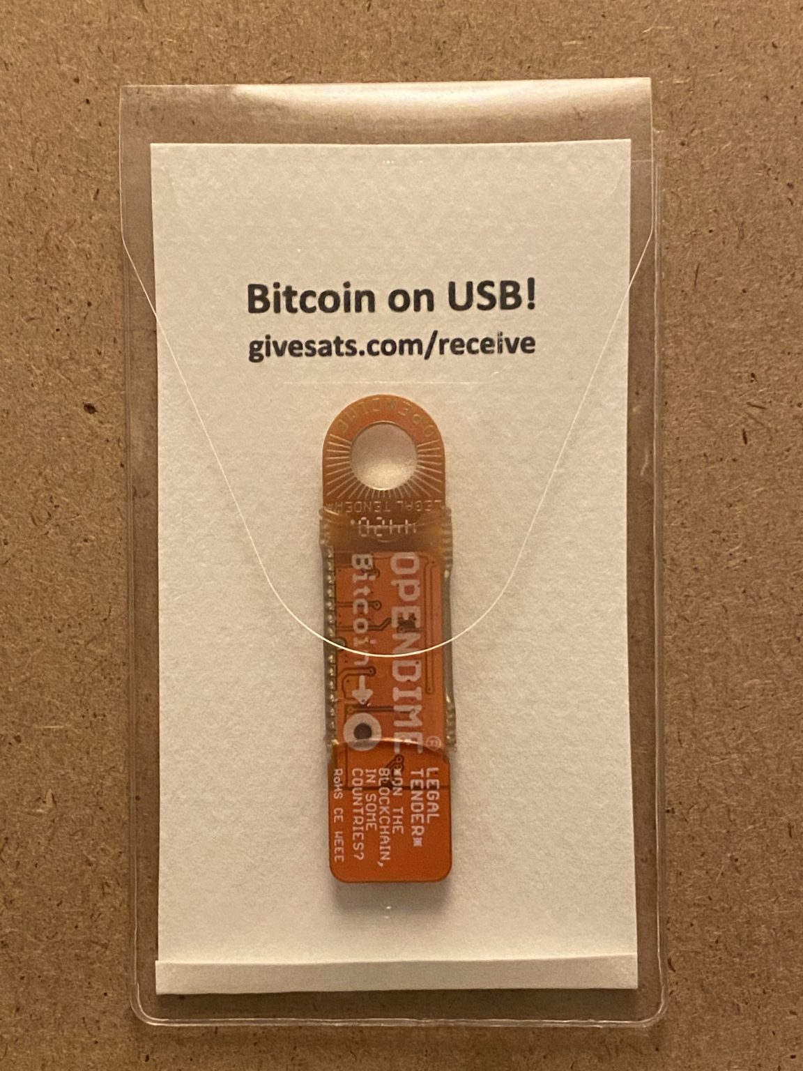 Bitcoin Time Capsule – Give Sats